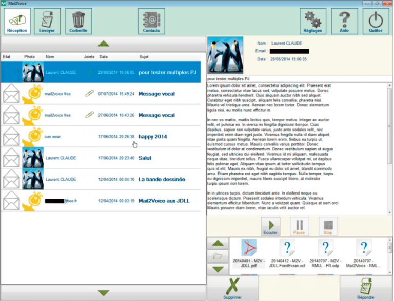 MAIL2VOICE - Techlab APF France handicap