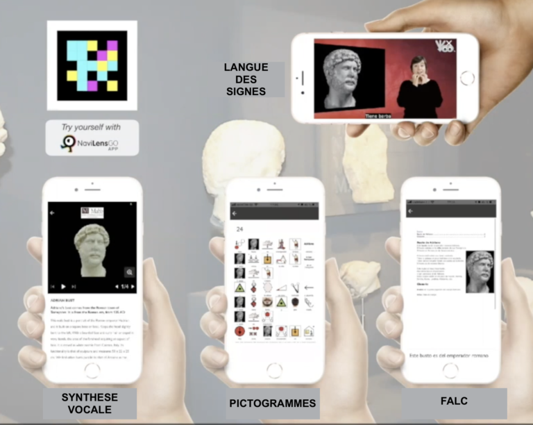 NaviLens et NaviLens Go - Techlab APF France handicap