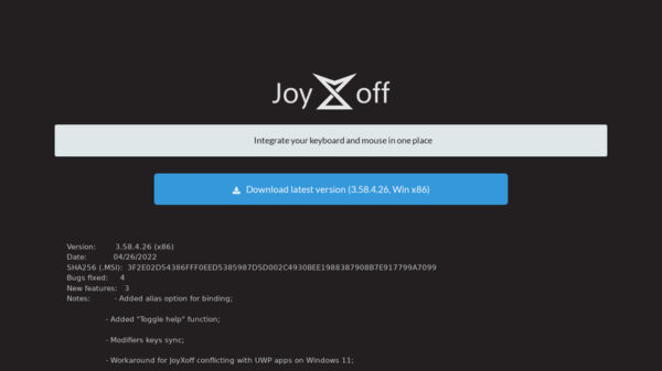 JoyXOff - Techlab APF France handicap