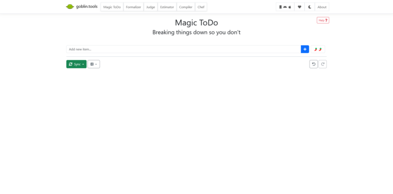 goblin.tools - Techlab APF France handicap
