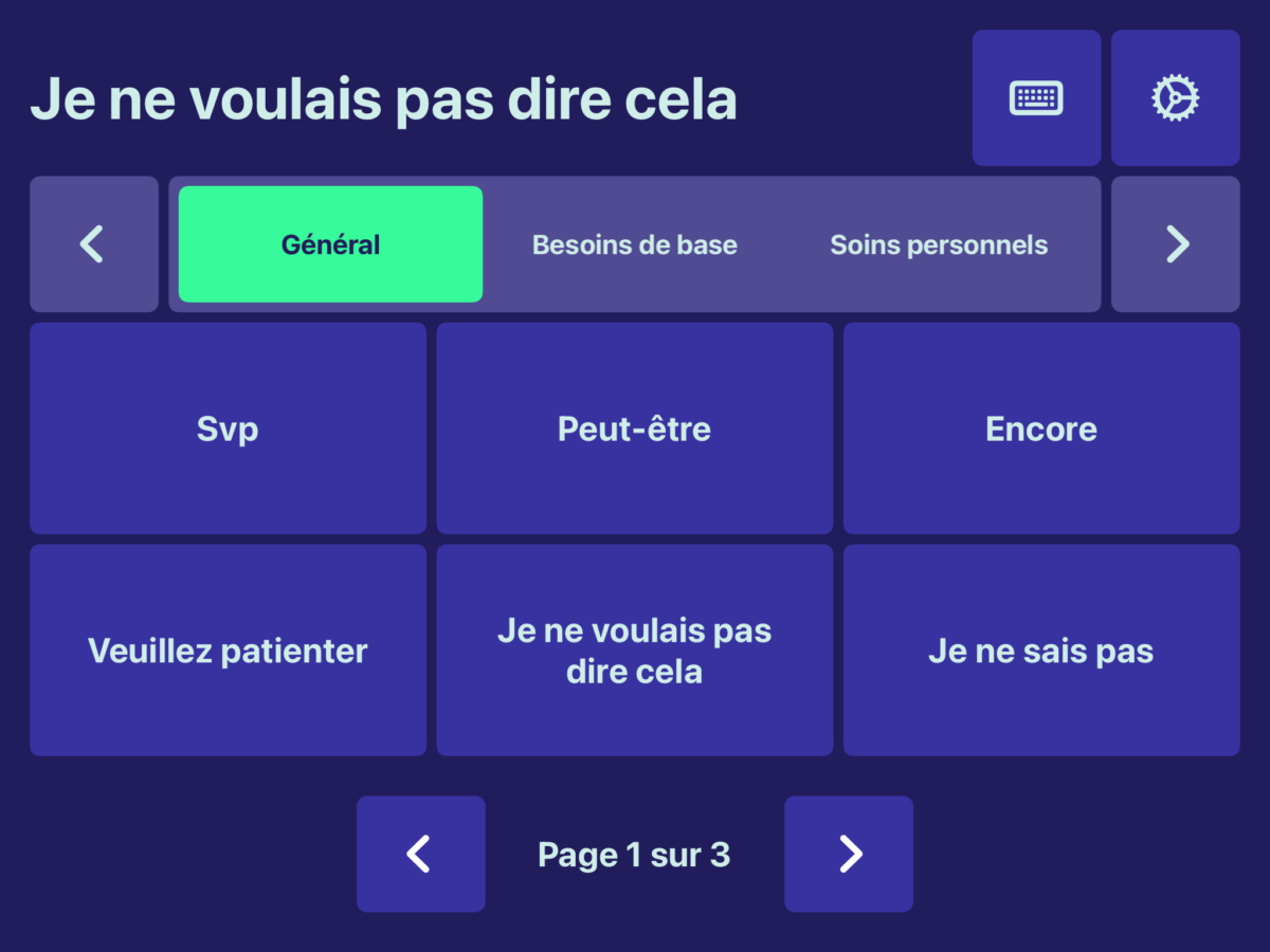 Vocable AAC - Techlab APF France handicap