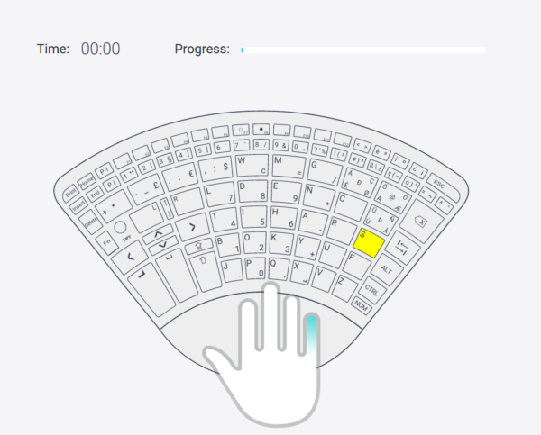 Clavier TiPY - Techlab APF France handicap